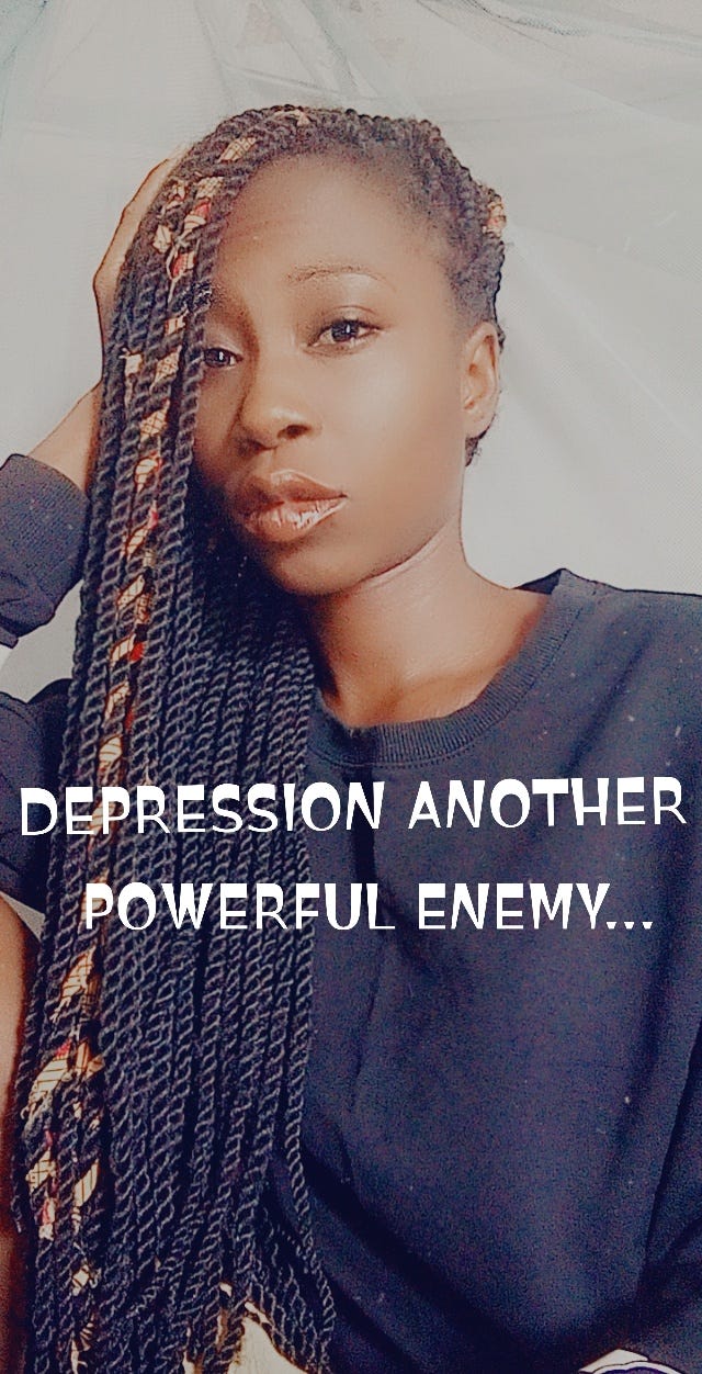 Depression Another Powerful Enemy; Don’t give it room! | by Ene Margret Edache (Africanqueen ...