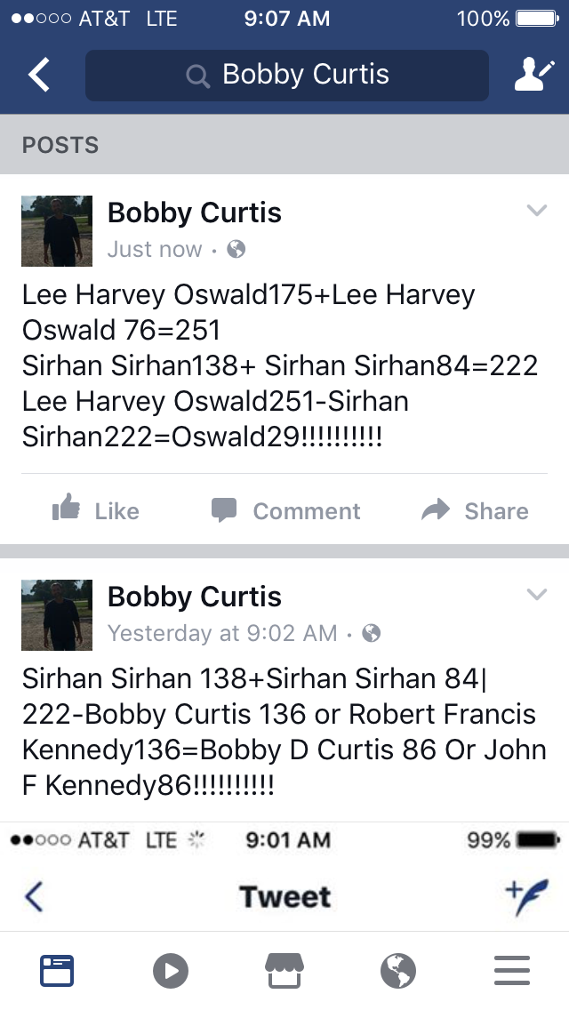 ‪Lee Harvey Oswald175+Lee Harvey Oswald 76=251‬ | by Bobby Curtis | Medium