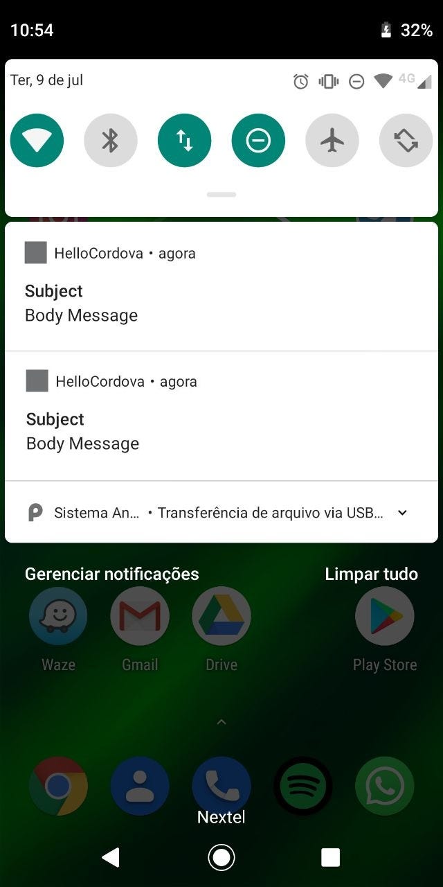 Cordova PushNotification com php. Android | by Gabriel Darezzo | Medium