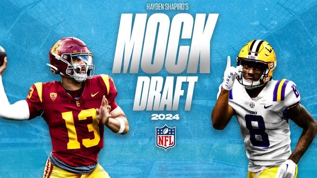 Hayden Shapiro’s NFL Mock Draft 1.0; December Edition | by Hayden Ray ...
