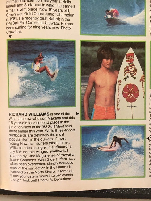 Soul in Surfing. Surfer Magazines First Hot 100, 1982 | by Richard Mark ...