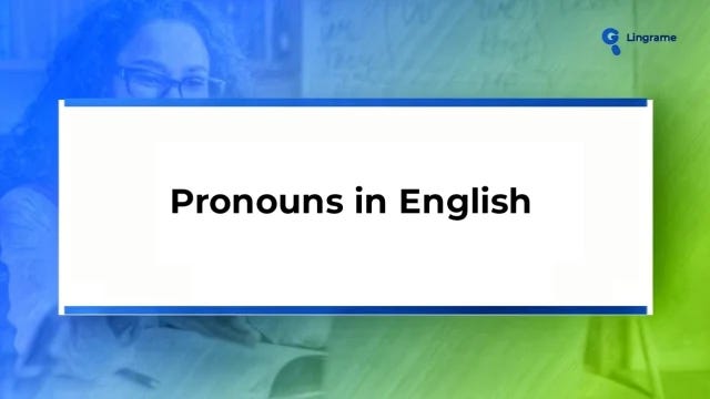 Pronouns in English Grammar: Meaning, Types, and Examples Explained ...