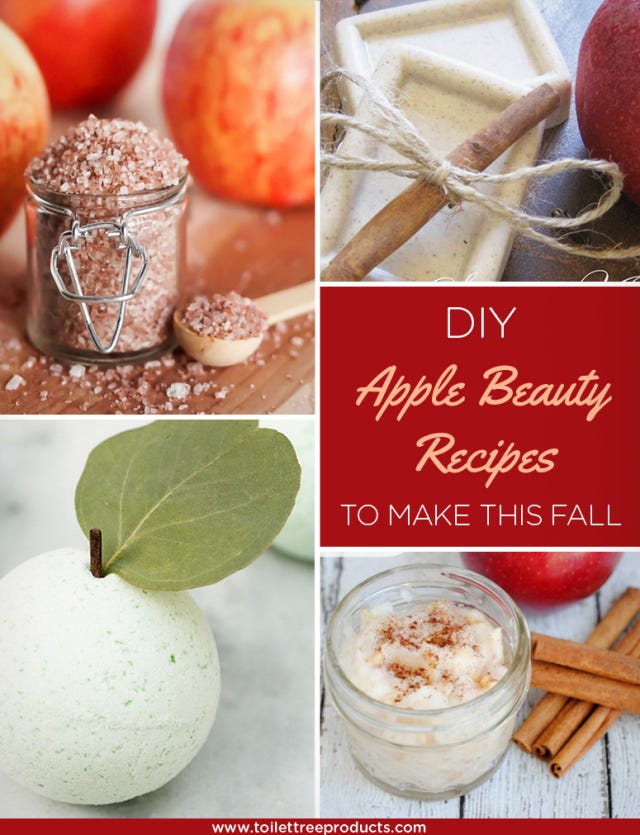 DIY Apple Beauty Recipes to Make This Fall | by ToiletTree Products ...