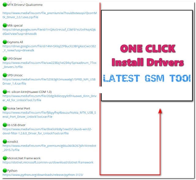 MTK, Qualcomm, SPD, Unisoc All New Drivers New Update - Mirha - Medium