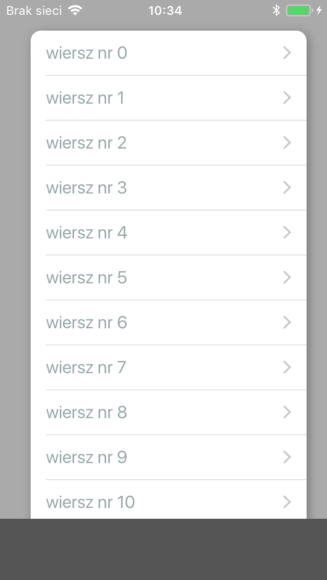 UITableView with shadow and corner radius. | by Sławomir Sowiński | Medium