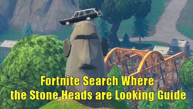 Fortnite Search Where the Stone Heads are Looking Guide | by MMORPG ...