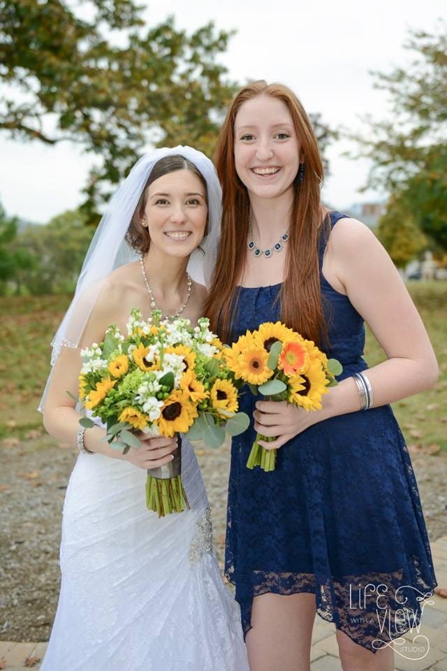 The beautiful wedding featured the sweetest couple ever, gorgeous ...