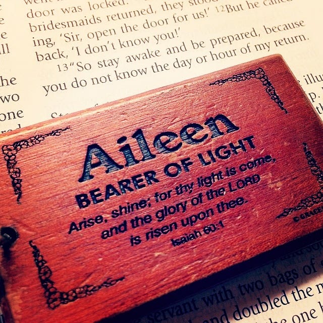 The Meaning of my name Aileen is ... | by 𝓐𝓲𝓵𝓮𝓮𝓷 𝓓𝓮𝓵𝓰𝓪𝓭𝓸 | Medium