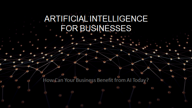 Artificial Intelligence (AI) — How can your Business benefit from AI ...