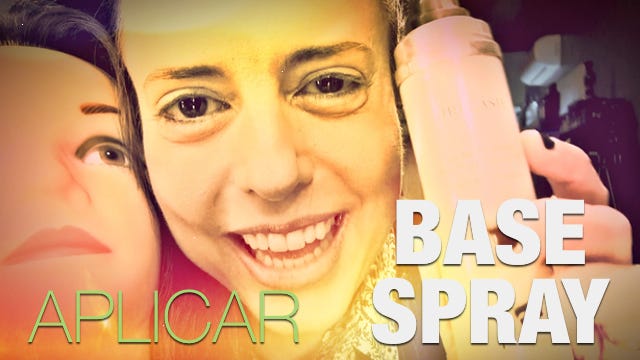 Como aplicar base spray! | by Paola Gavazzi | TRUQUES DE MAQUIAGEM ...