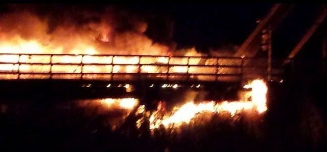 Burning bridges. Barefooted on burning bridges, run to… | by Hamna ...