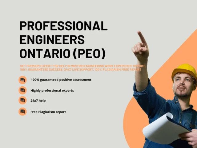 PEO’s requirements for Engineering work experience - Davidthomas - Medium