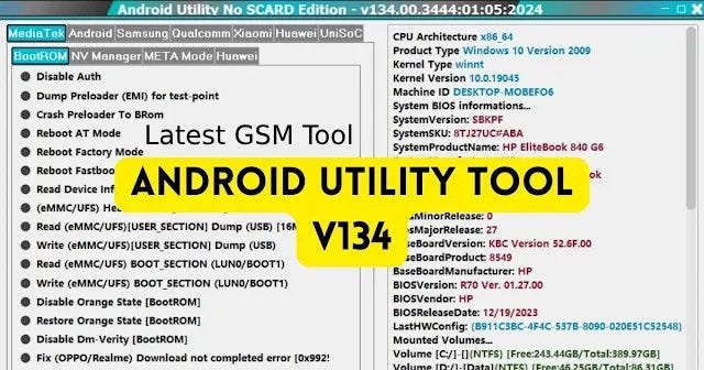 Download Android Utility Tool V134 New Update - Mirha - Medium