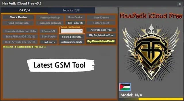 HaaFedk iCloud Free Tool v3.3 (Latest Update 2024) Latest GSM Tool ...