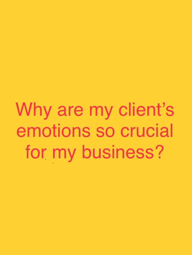 Why are my client’s emotions so crucial for my business? | by Claudiu ...