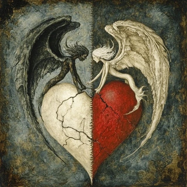 The Line Between Good and Evil Runs Through the Heart of Every Man | by ...