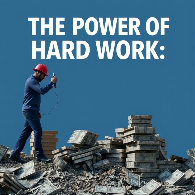 The Power of Hard Work: The Foundation of Success | by Fazal Urrehman ...