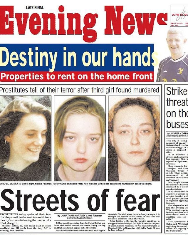 Norwich Sex Worker Murders 0 Who Killed Michelle Bettles | Medium