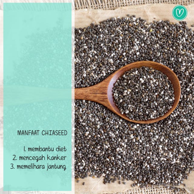 Manfaat Chiaseed. Chiaseed. | by Veganesia Recipes | Medium