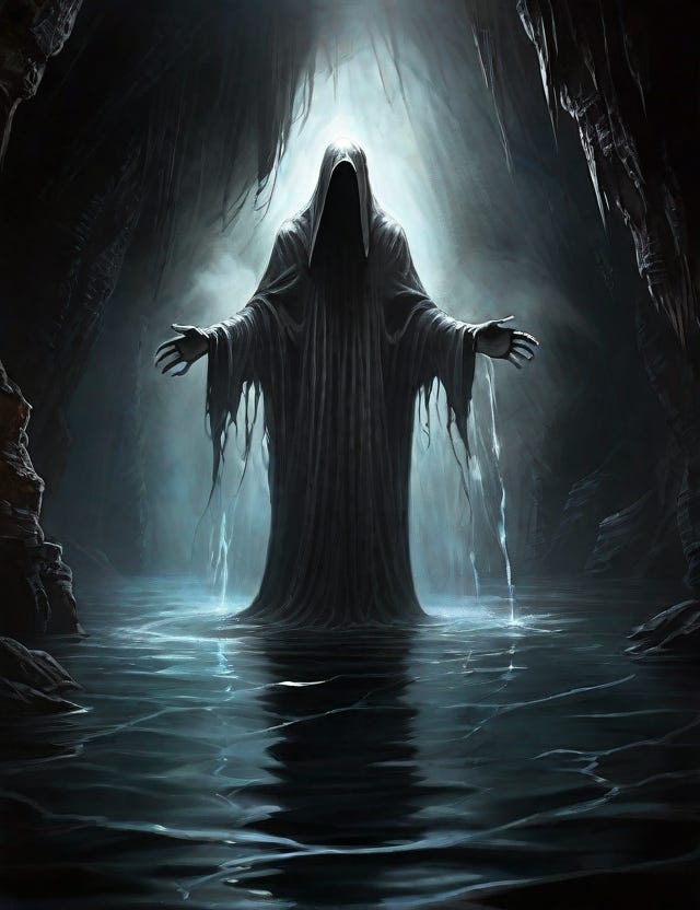 Ghost of the Depths. Even in the dark depths of a mine… A… | by Aswang ...
