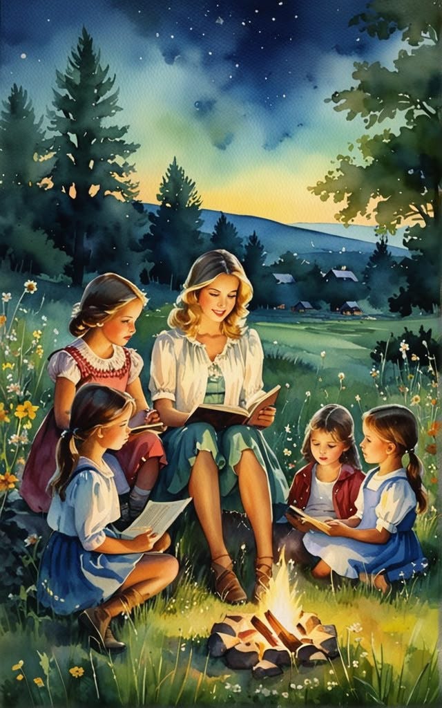 The Enchanted Story Circle Written by The World Pen | by "THE WORLD PEN ...