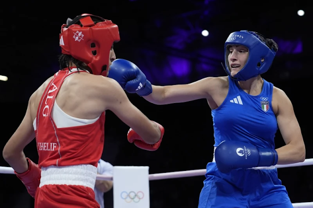 Olympic Upset: Algerian Boxer Imane Khelif’s Controversial Win as Italian Opponent Withdraws ...