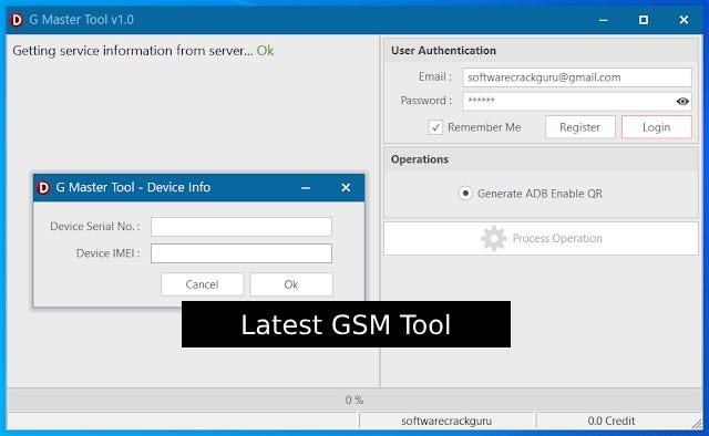 G Master Tool 1.0 Samsung ADB Enable All Models 2024 - Mirha - Medium