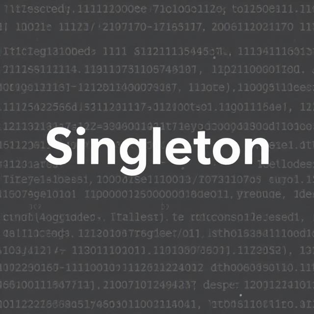 Singleton Pattern- . 01) What? | by Prabath Kavinda | Medium