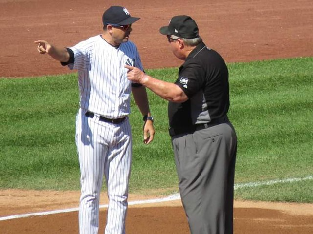 Boone Ejected, Yankees Hang On 2–1 | by Michael Perreault | Medium