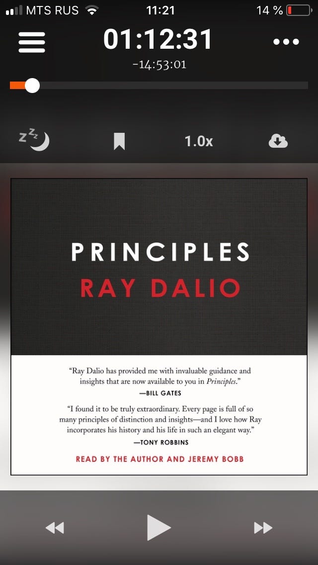 ЧТО ПОСЛУШАТЬ: RAY DALIO — PRINCIPLES | by Invest Heroes тут | Medium