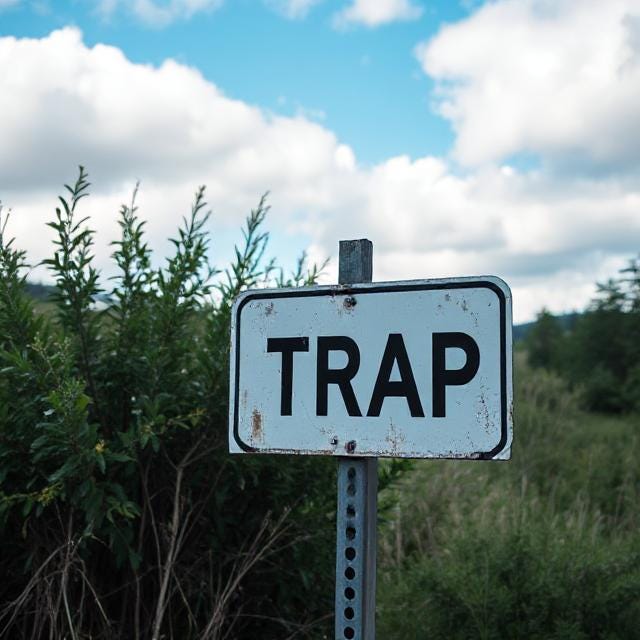 Don’t get caught in a Trap. Daily events in life can lead you to a ...