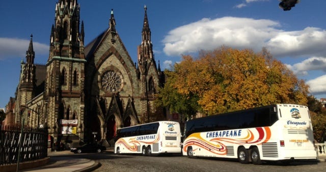 Maryland Charter Bus. Chesapeake Charter | by Chesapeake Charter | Medium