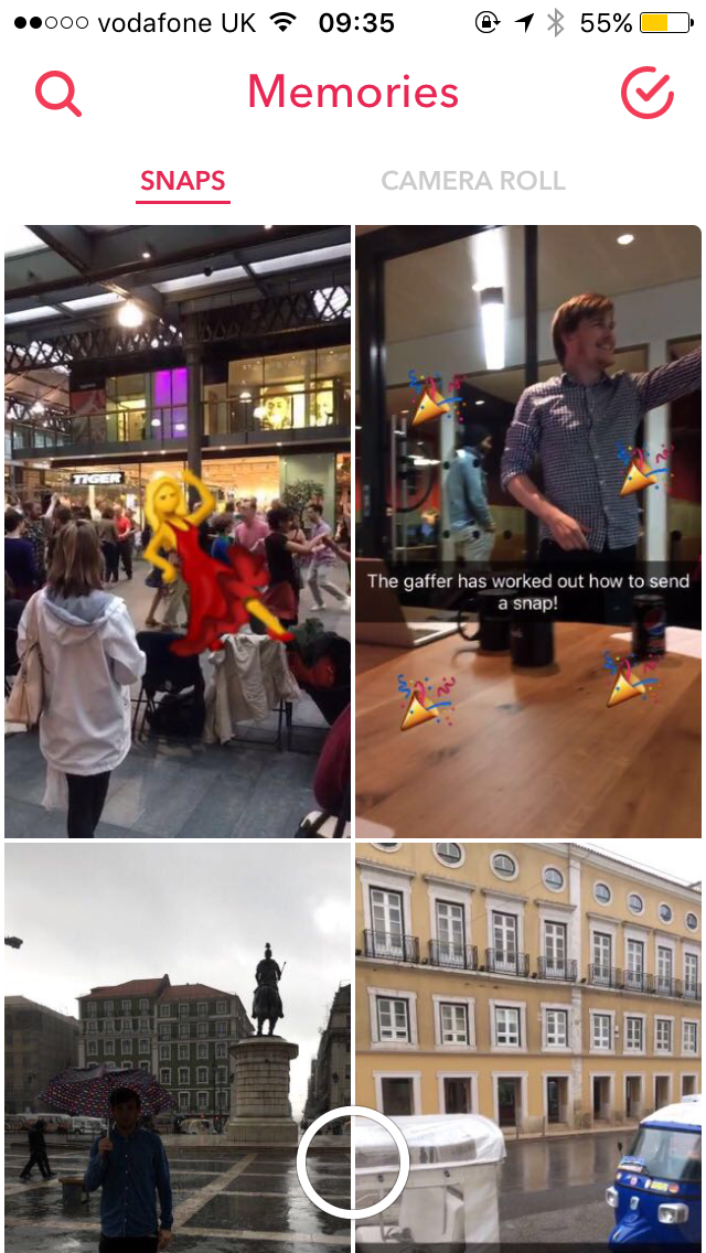 Snapchat Memories: is the millennial’s favourite app growing up? | by ...