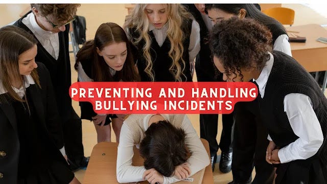 Creating a Safe Haven: Preventing and Handling Bullying Incidents in Classroom Management | by ...