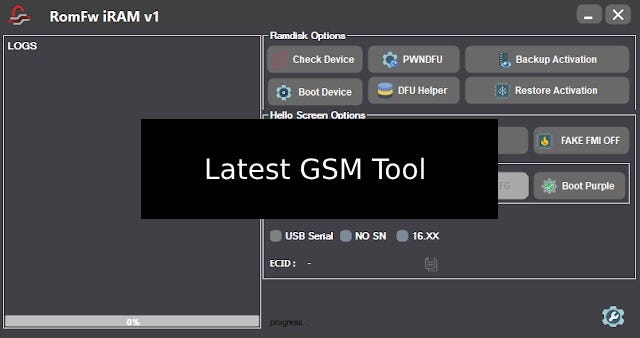 Best RomFw iRAM Windows Tool iCloud Bypass One Click 2024 Free - Mirha - Medium