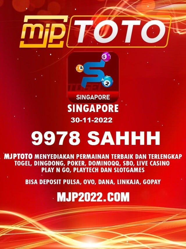 RESULT SINGAPORE MJP TOTO 30/11/2022 - mjptotoo - Medium