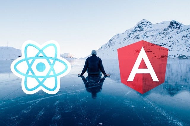 ReactJs v/s Angular. As the Title stated , story battle is… | by ...