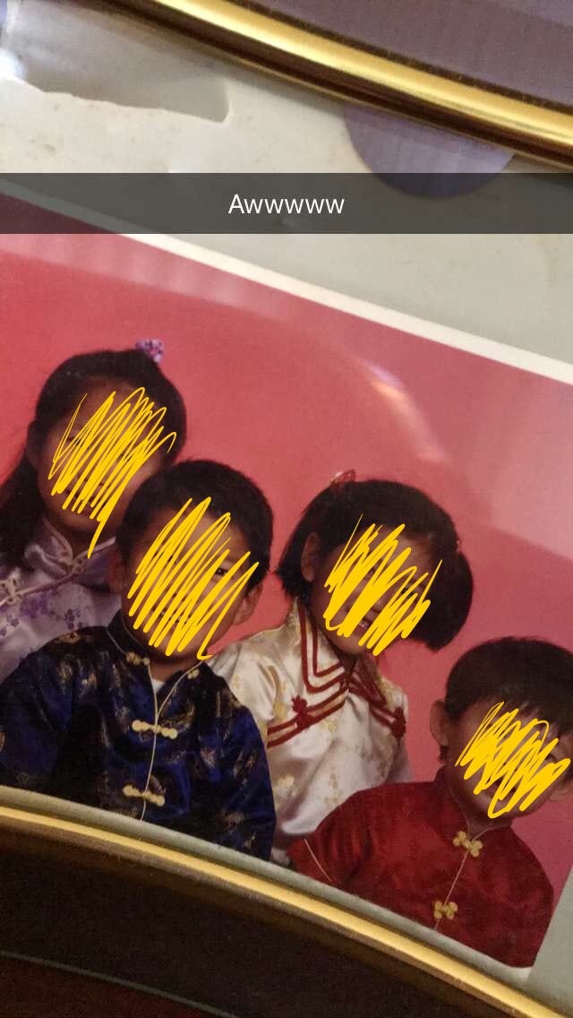 seeing family again. it’s 3:12pm in china. im in the middle… | by Vicky ...