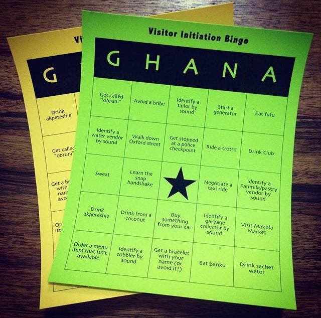 Ghana: The New Hit Board Game. **Edited to give credit where credit is ...