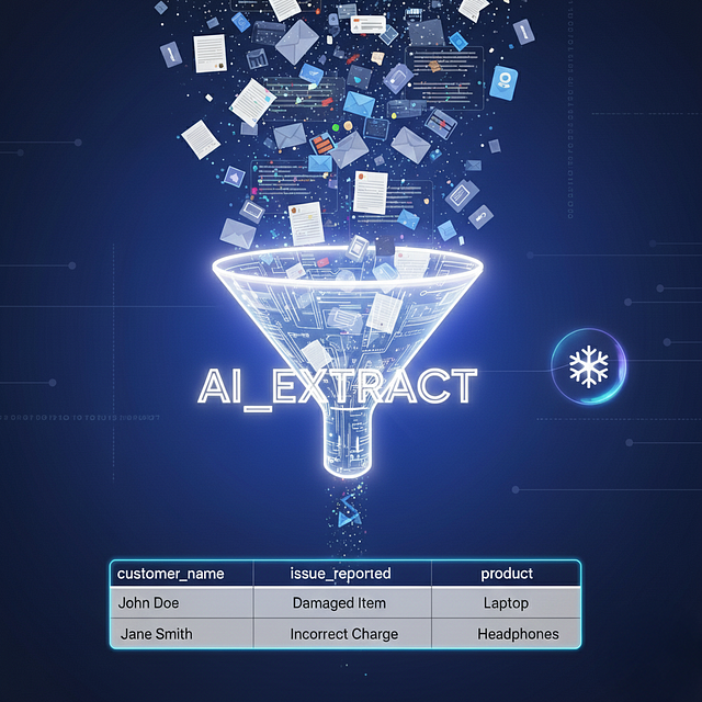 From Raw Text to Ready Insights: Exploring AI_EXTRACT in Snowflake Cortex - cittabase