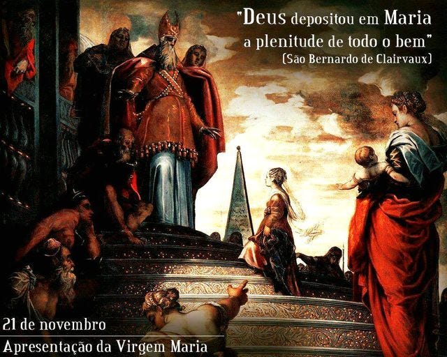 November 21 The Presentation of the Blessed Virgin Mary: From The ...