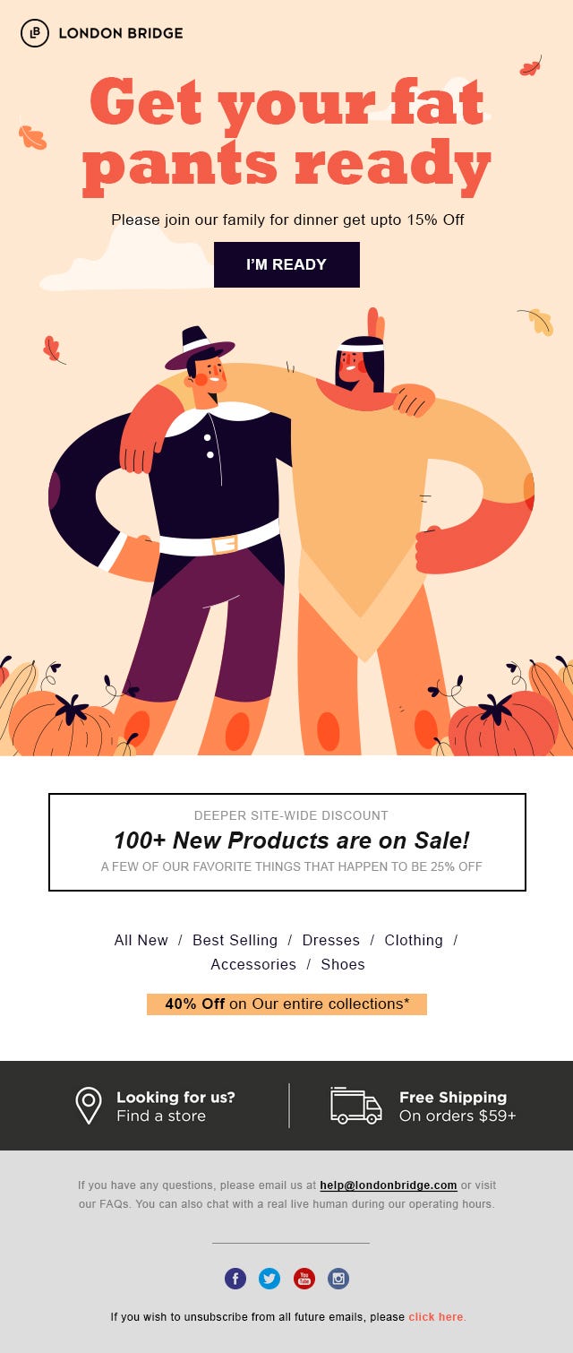 Top 3 Thanks Giving email template free download | by Raghu ...