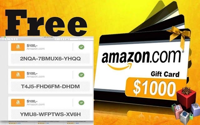How To GET Unlimited Free in Amazon — Ultimate Gift Cards Generator ...