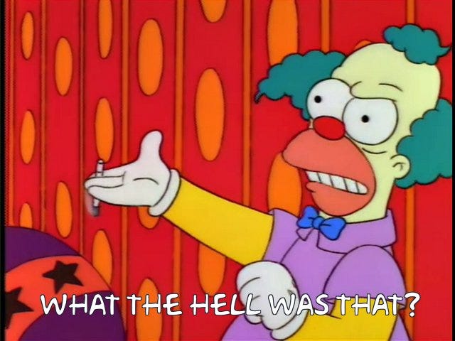 The Simpsons: Worst episode ever? | by Beau Dure | X-temporaneous | Medium