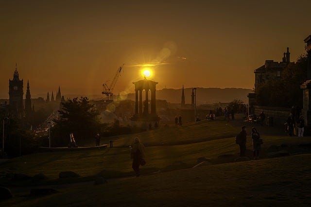 Edinburgh Shines. As the sun sets on Auld Reekie | by Jamie Graham | Medium