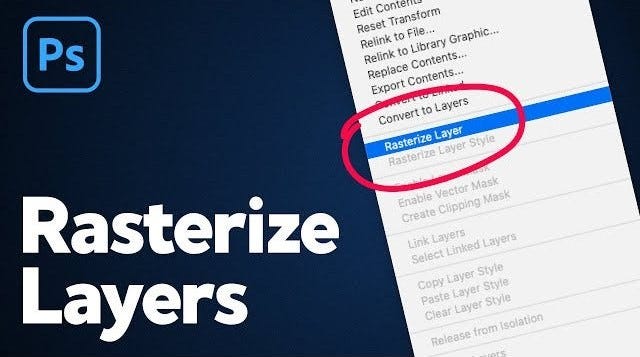 Why Can’t I Rasterize a Layer in Photoshop? Troubleshooting Tips | by Niel | Medium