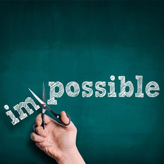 Possible and Impossible. Seeing the Possible Within the… | by Mecnun ...
