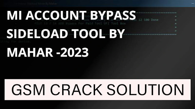 Mi Account Bypass Sideload Tool [Latest Version] 2023 | by TECH HUB1234 ...