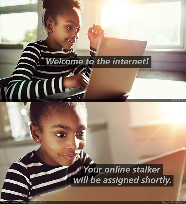 Welcome to the internet!. Your online stalker will be assigned… | by ...