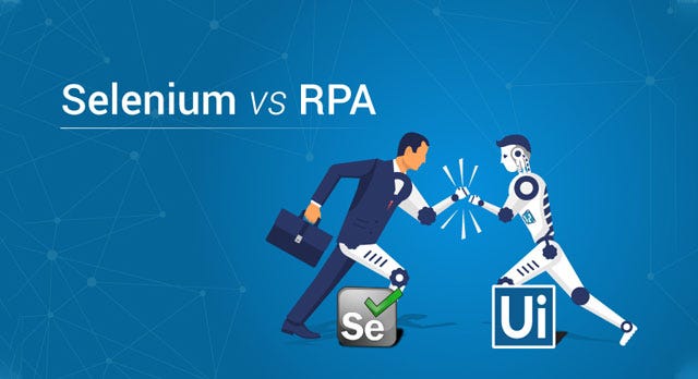 Selenium vs RPA: Battle Of The Best Automation Technologies | by Neha Vaidya | Edureka | Medium